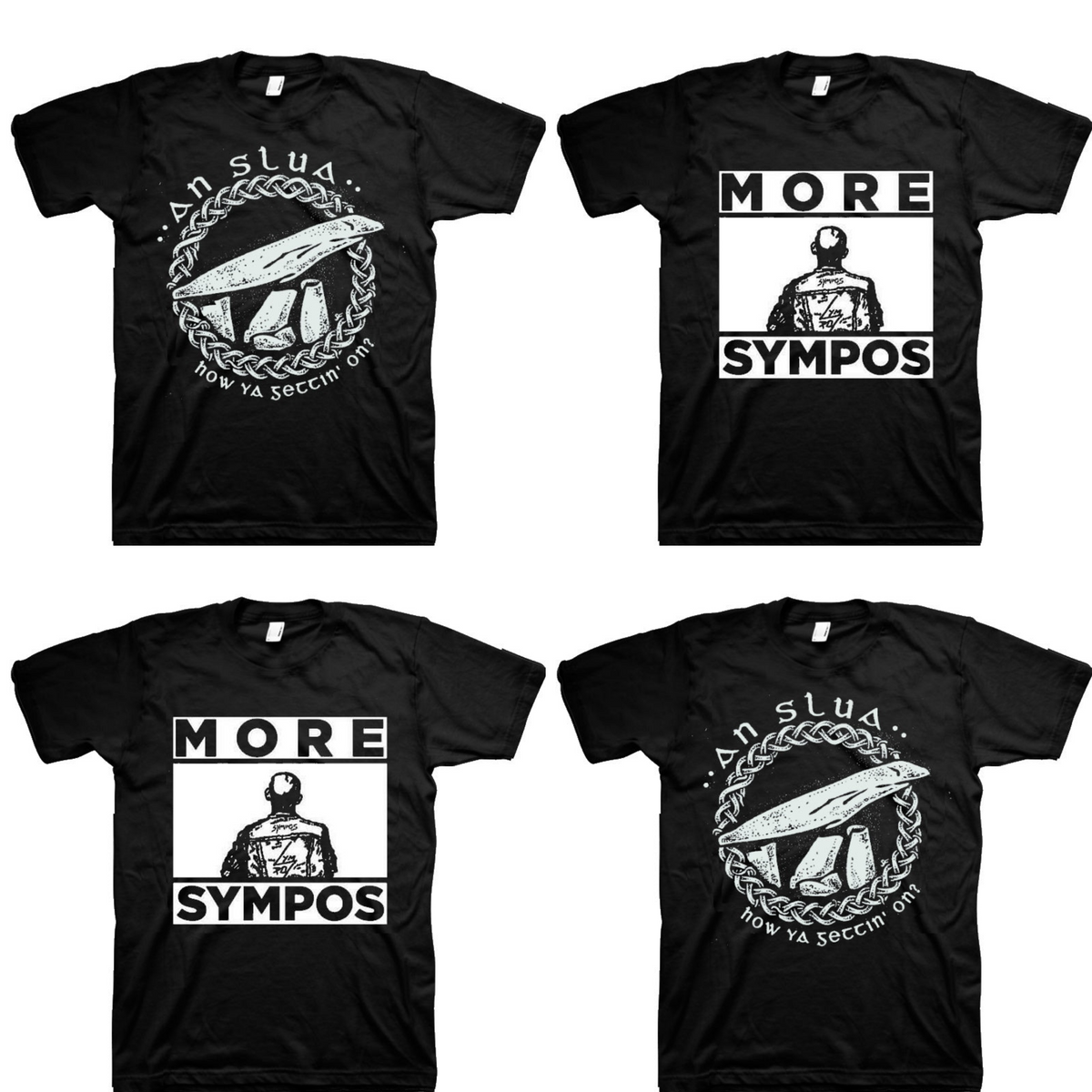 Sympos & An Slua Shirts for Pre-Order – Distrotable