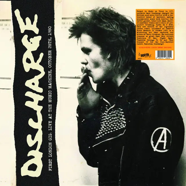 DISCHARGE - FIRST LONDON GIG: 1980 LIVE AT MUSIC MACHINE – Distrotable